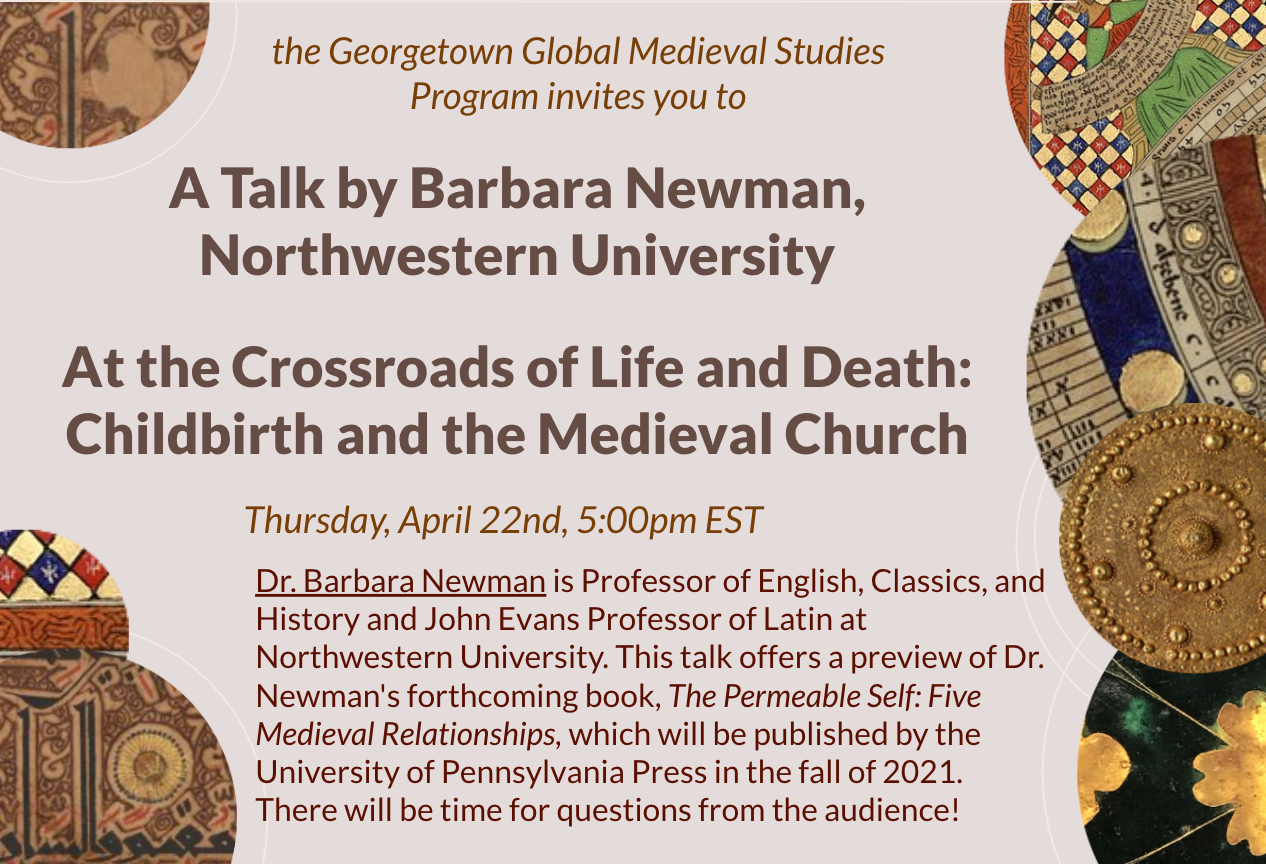 Barbara Newman on Childbirth and the Medieval Church | Global Medieval ...